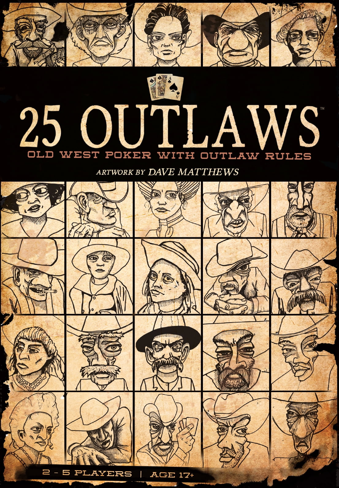 25 Outlaws Game Board Game by Buffalo Games - Walmart.com
