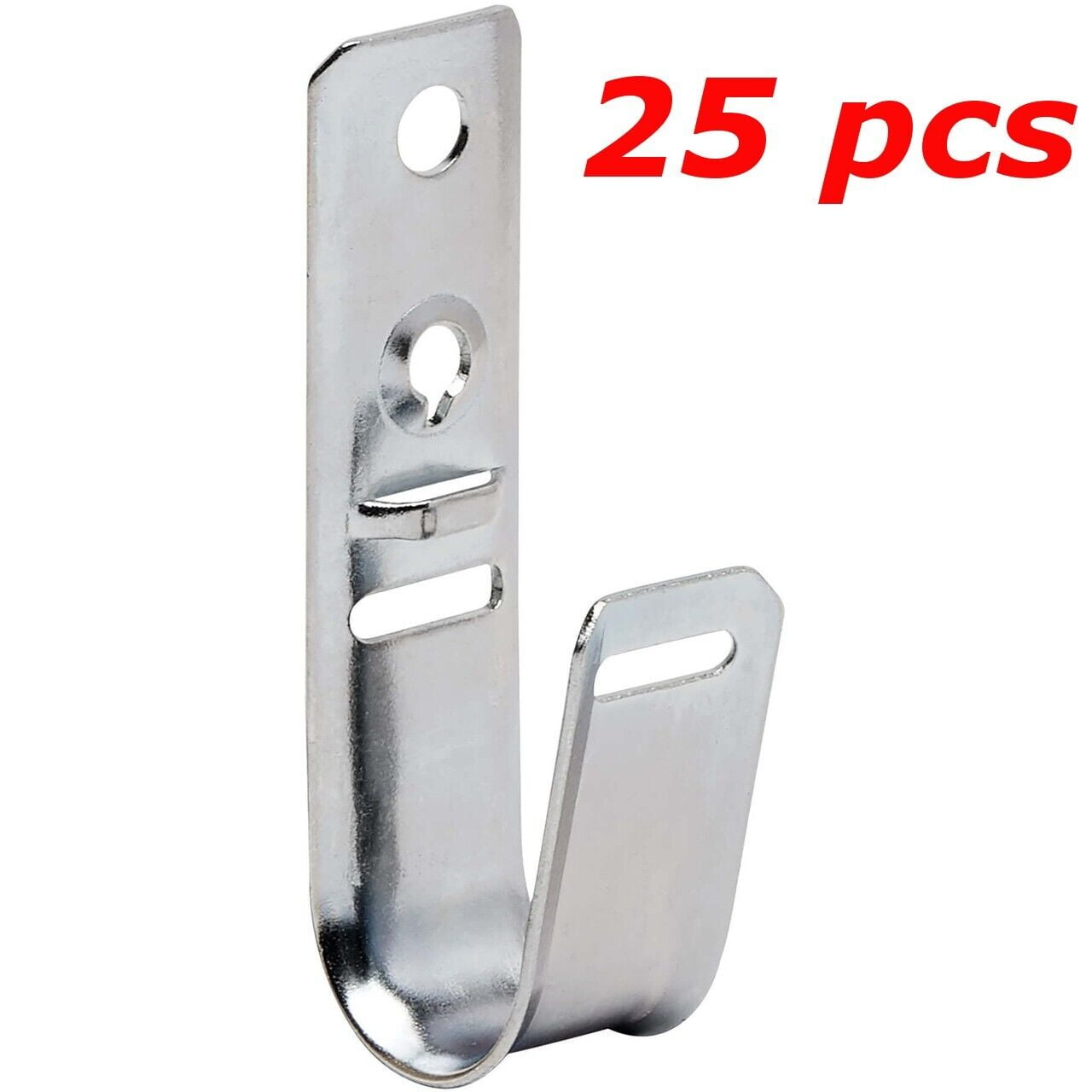 25 PACK - 3/4" J-Hook Wall Mount Cable Hanger Wire Support Heavy Duty ...