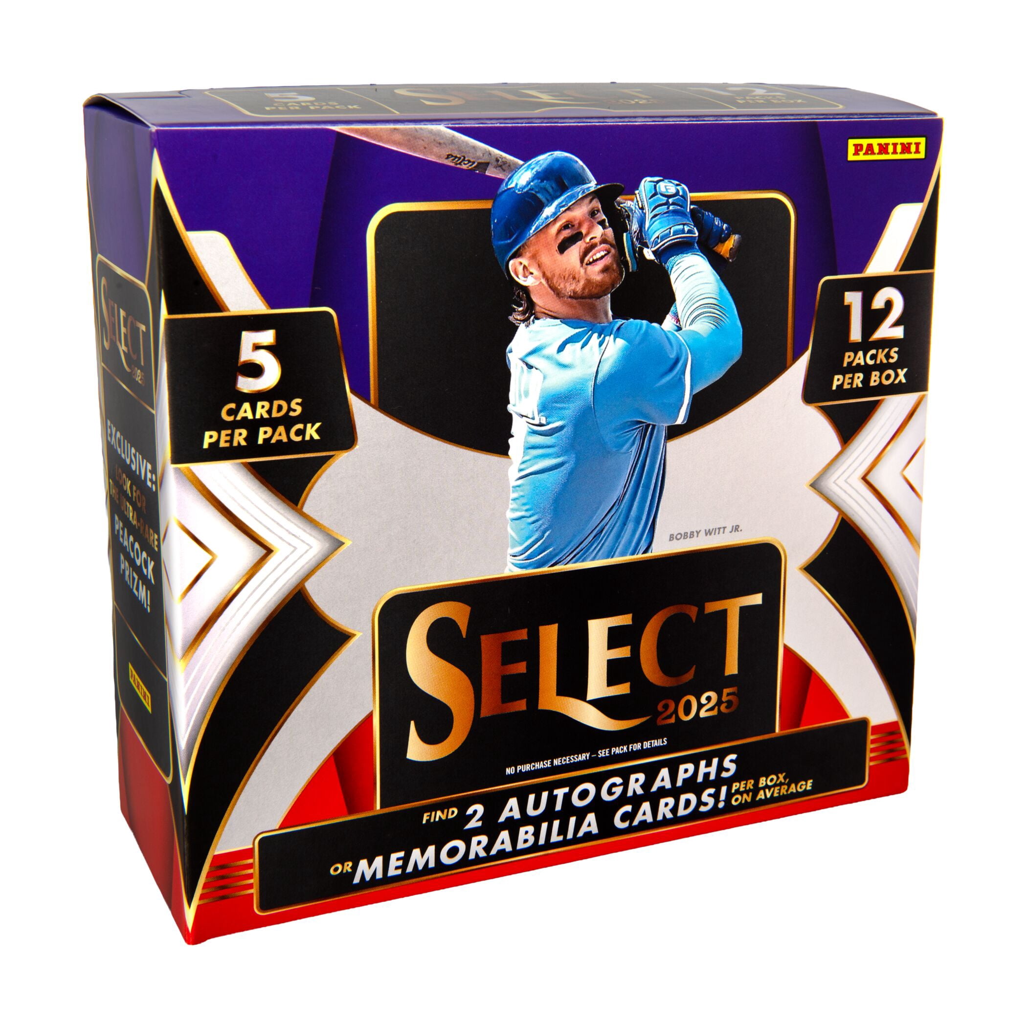 2025 Panini Select Baseball Trading Cards Hobby Preferred Box - Walmart.com