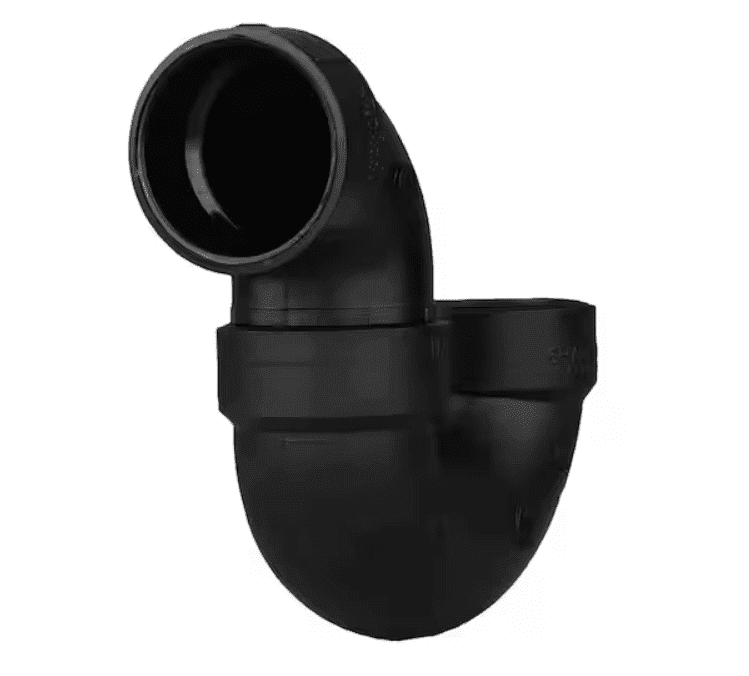 (2 PCS) 2 Inch P-Trap w/Solvent Weld Joint, ABS Fitting 2" - Walmart.com