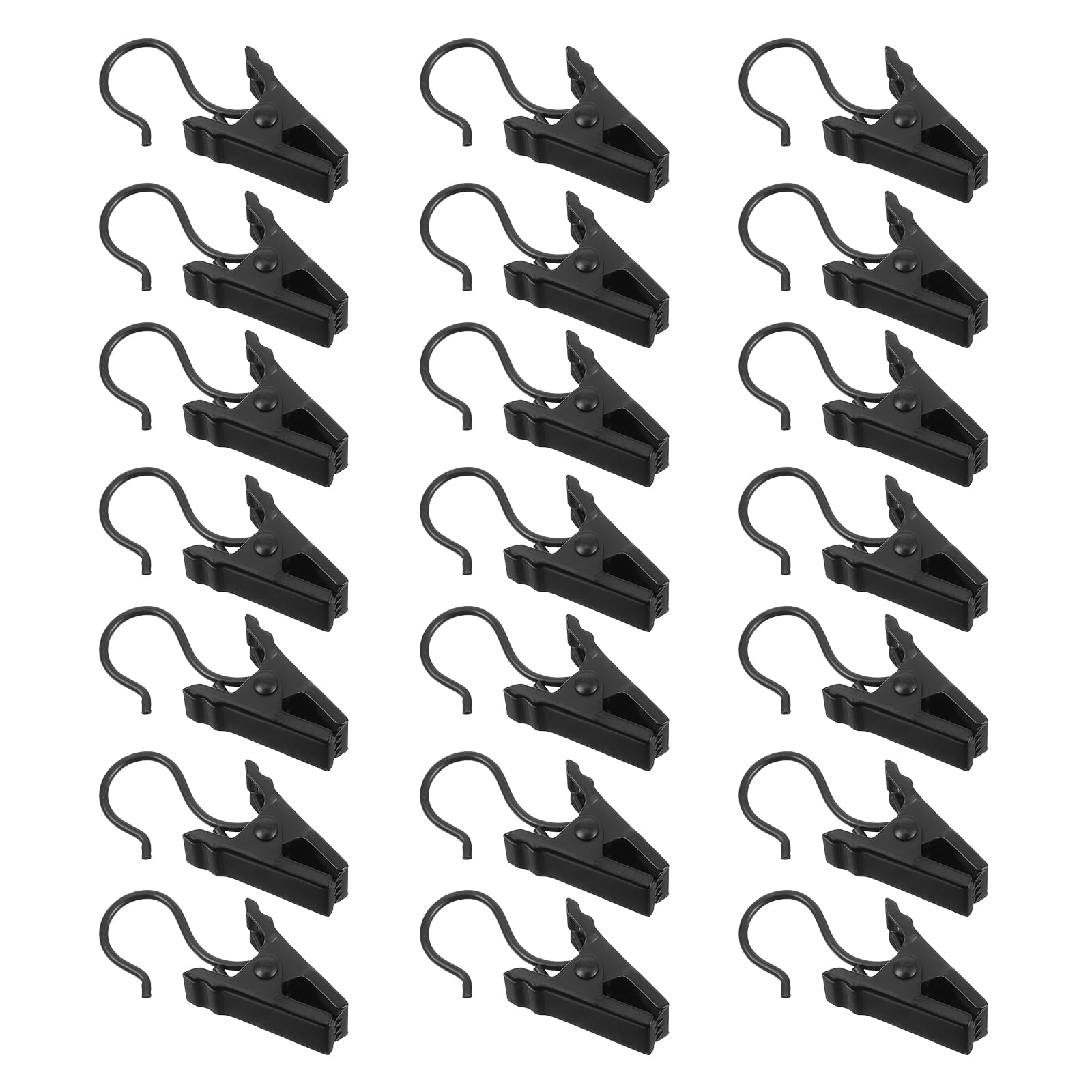 25 PCS Pipe Clamp Accessories Inflatables Shower Curtain Clip - Walmart.com