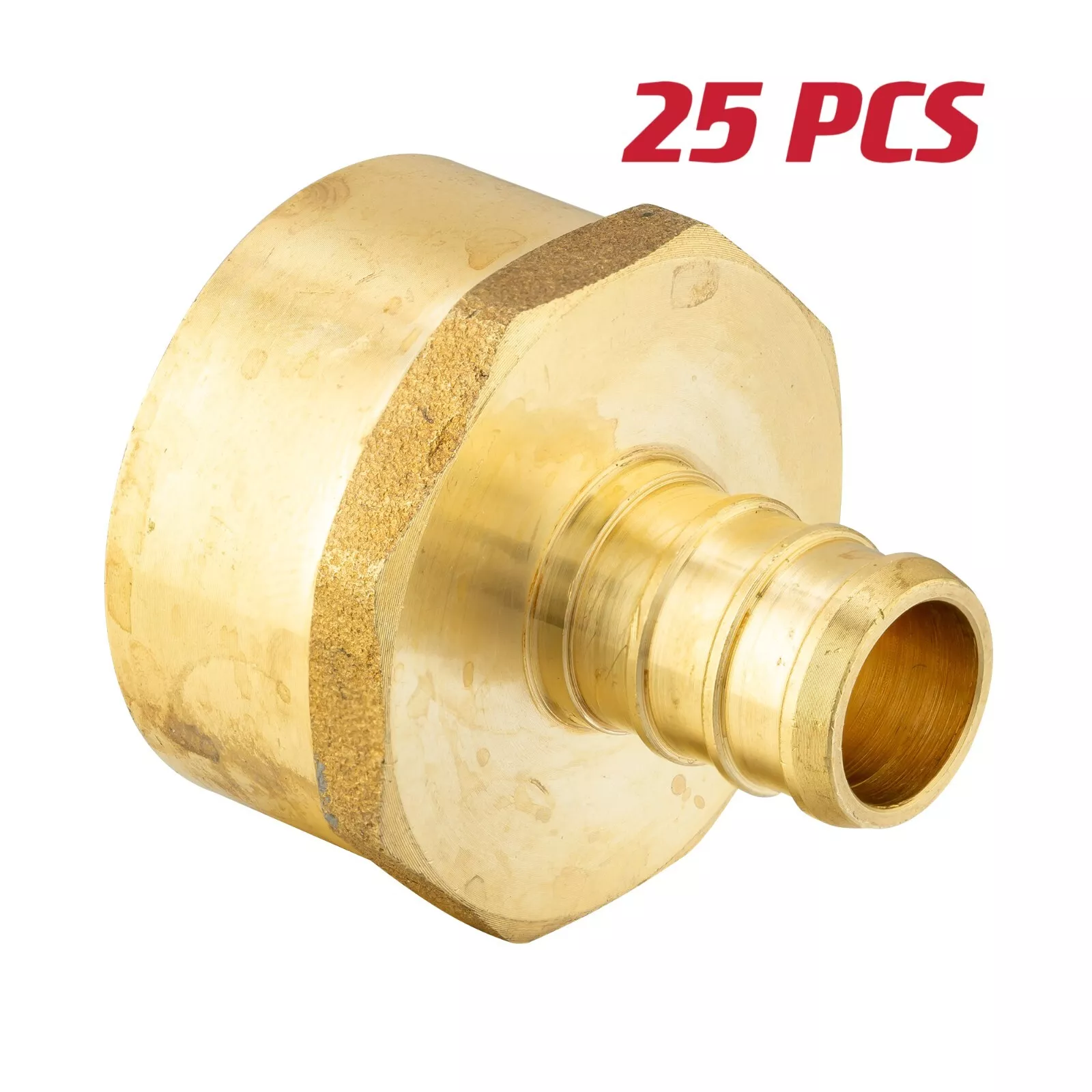 25 PCS EFIELD PEX 1/2" x3/4" Female NPT Adapter Crimp Brass Fittings, Lead Free - Walmart.com