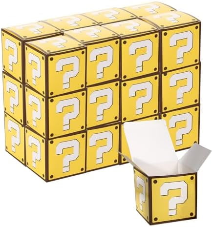 25 PCS Game Treat Video Game Birthday Decorations, Party Favor Mystery ...