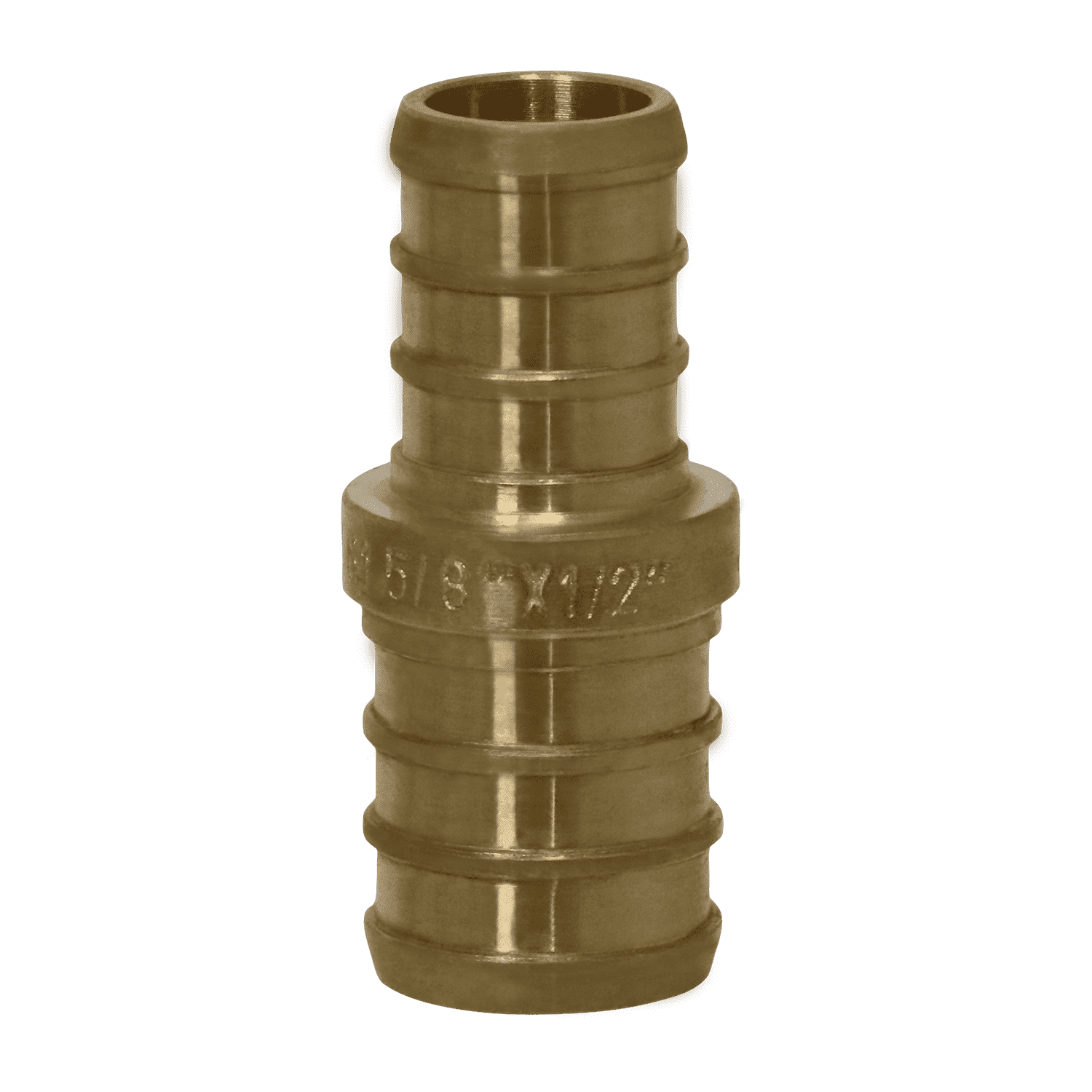 25 PCs XFITTING Pex 1/2 Inch x 5/8 Inch Pex Coupling, Pex Reducing Coupling, 26-6-2=25XX ...