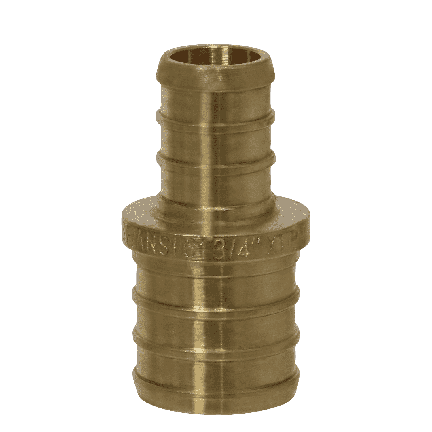 25 PCs XFITTING Pex 3/4 Inch x 1/2 Inch Pex Coupling, Pex Reducing Coupling, 26-4-7=25XX ...