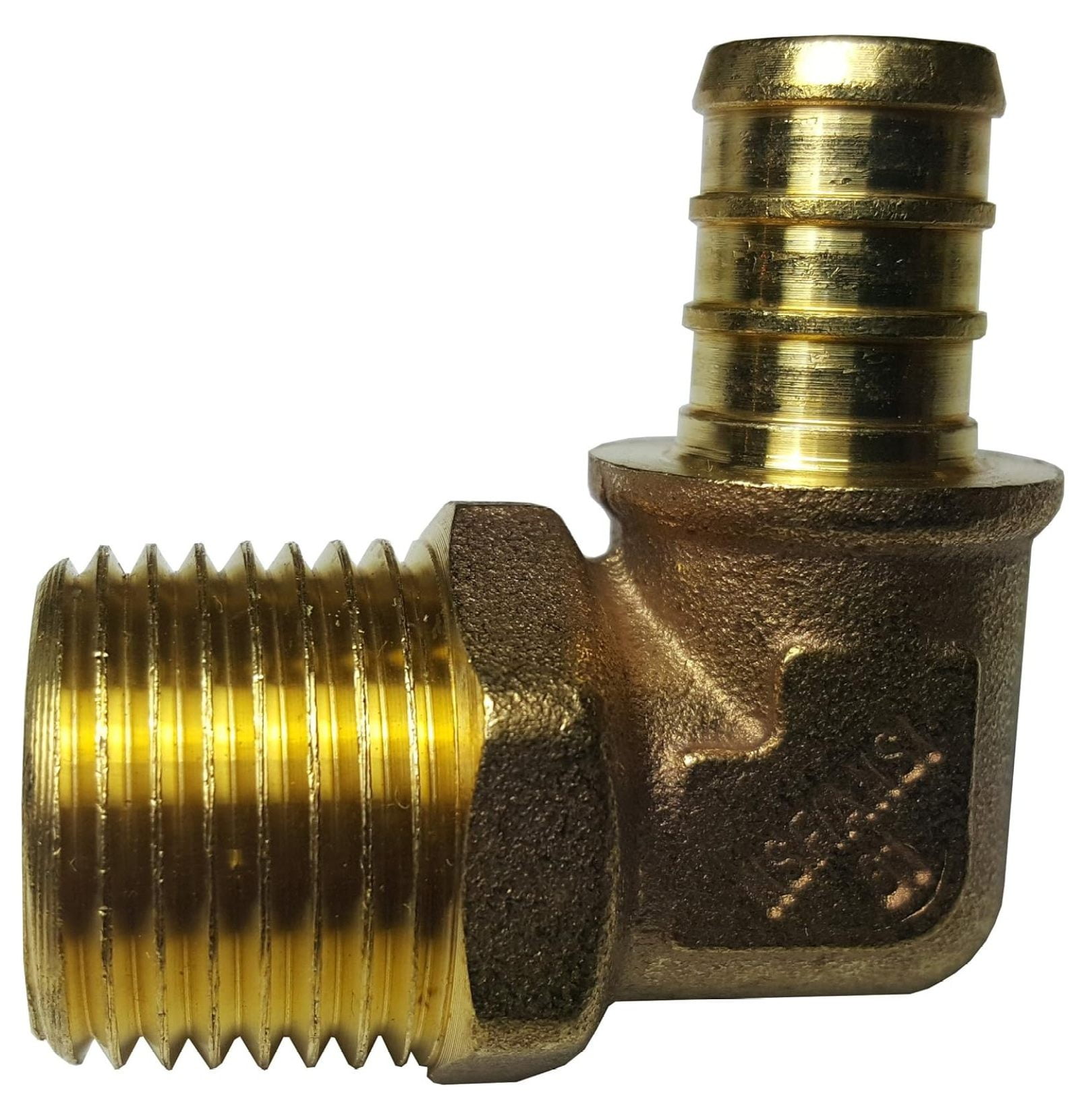 25 PIECES XFITTING 1/2" PEX X 1/2" MALE NPT THREADED ELBOW 90 DEGREE - Walmart.com