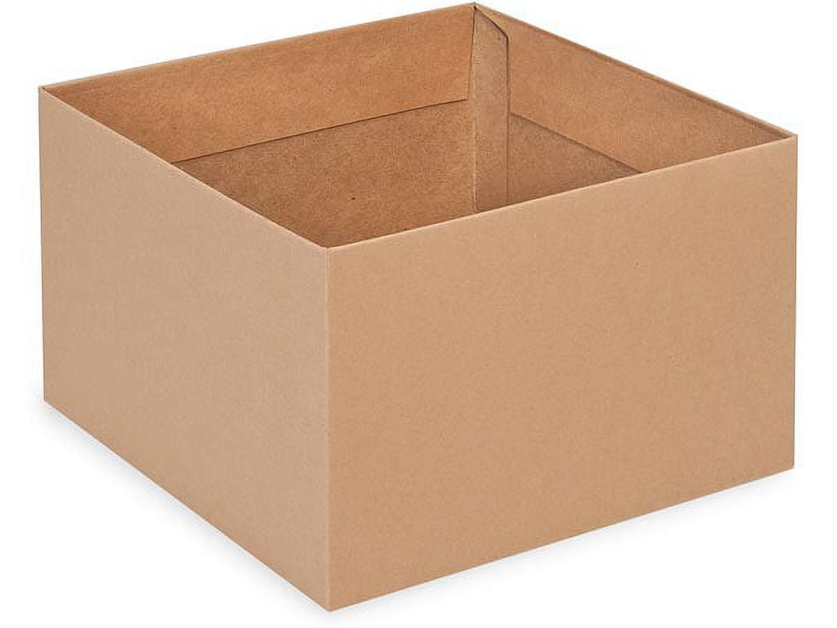 25 PK, Kraft Box Bases, 8 x 8 x 5" For Food Packaging - Walmart.com