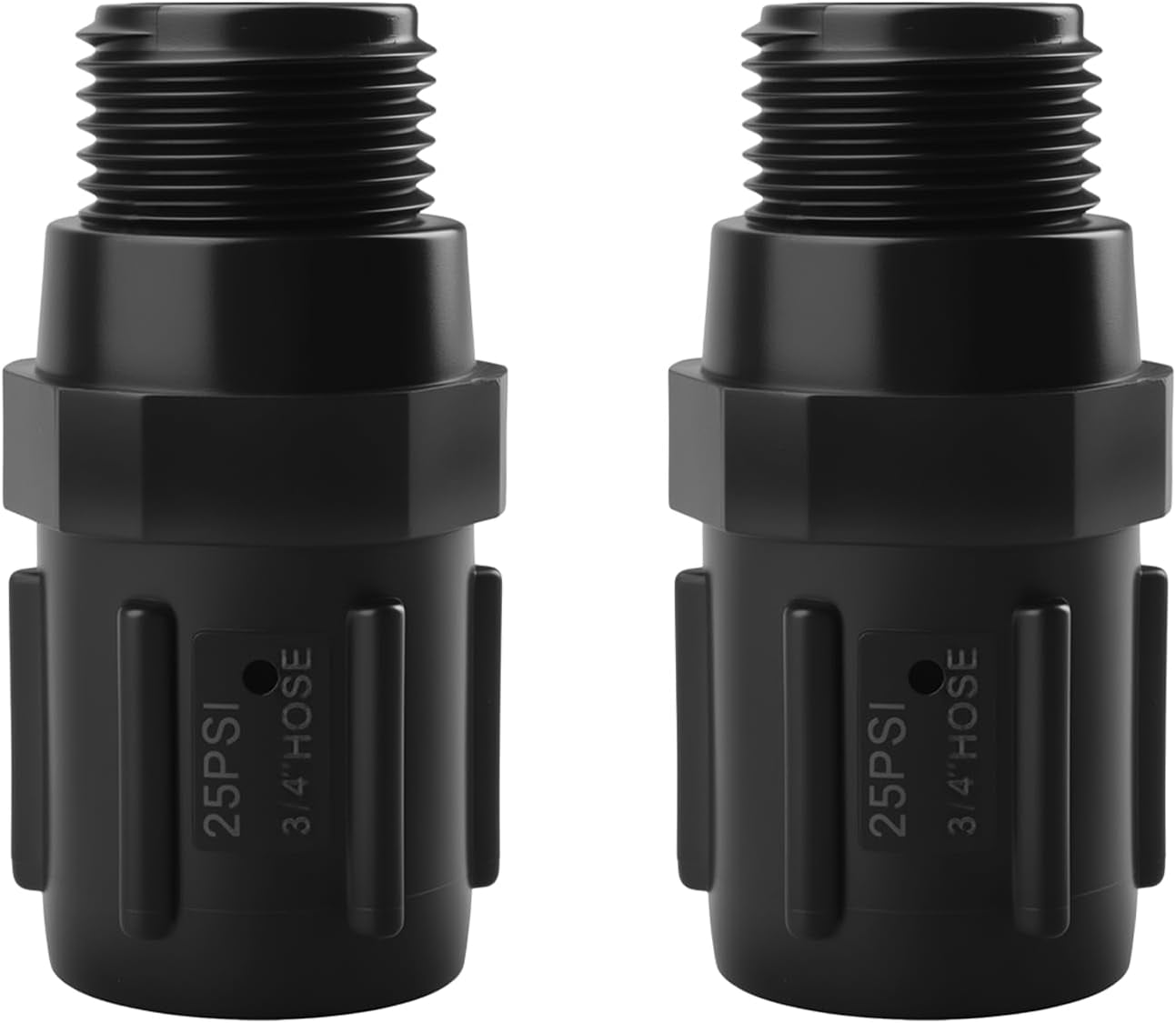 25 PSI Drip Irrigation Pressure Regulator, 3/4" Female x Male Hose ...