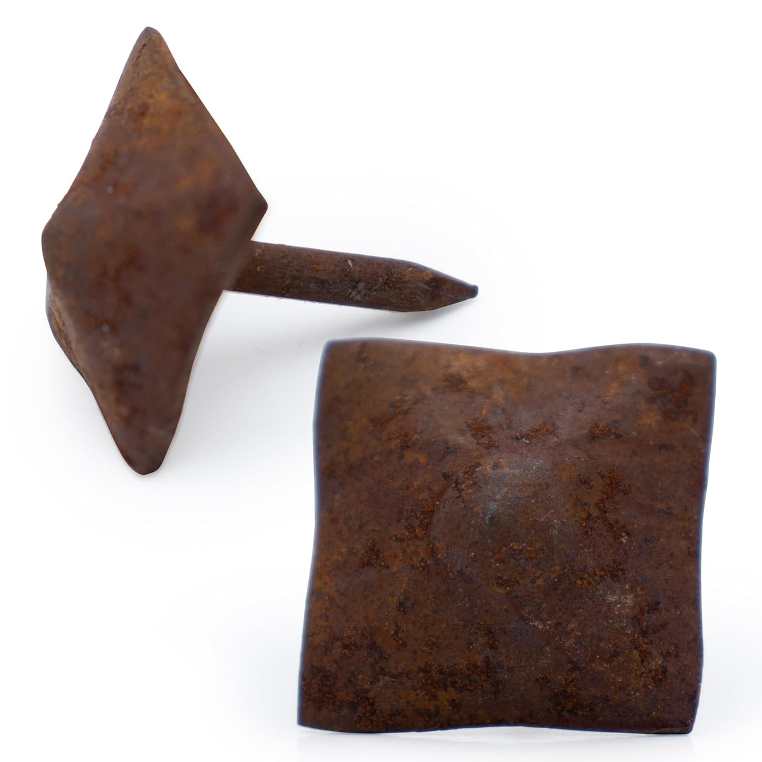 25 Pack 0.75 Inch Small Square Clavos Decorative Nails – Rusted ...
