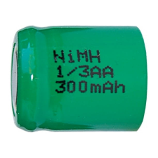 25-Pack 1/3 AA NiMH Flat Top Batteries (300 mAh) - Walmart Business ...