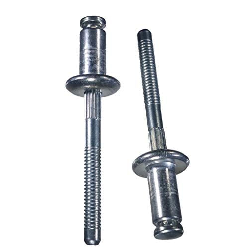 (25 Pack) 1/4" Window Regulator Aluminum Peel Type Rivets - Replaces GM ...