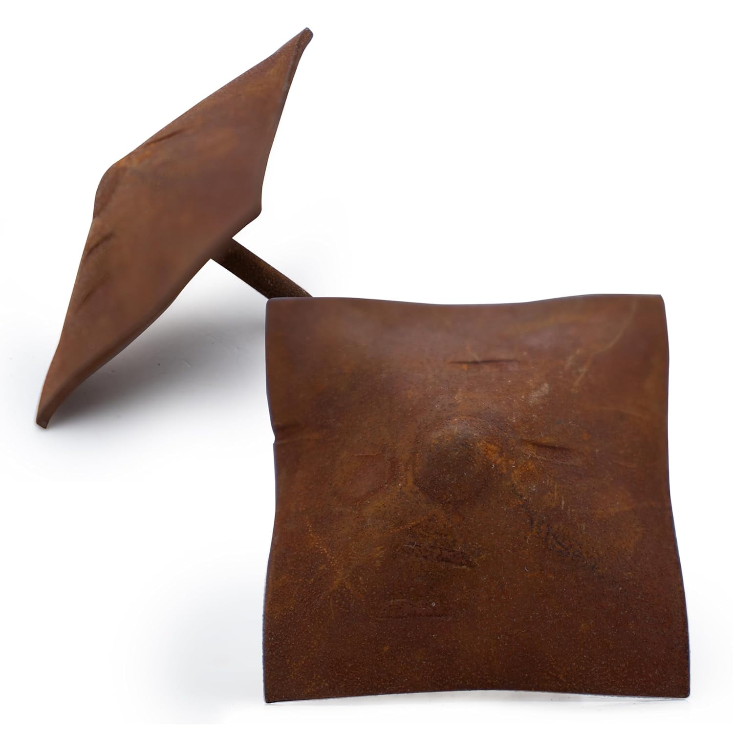 25 Pack 1.5 Inch Large Square Clavos Decorative Nails – Rusted – Rustic ...