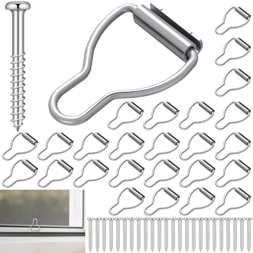 25 Pack 1-9/16'' Mill Spline Channel Bail Latches with Ball-Head Screws ...