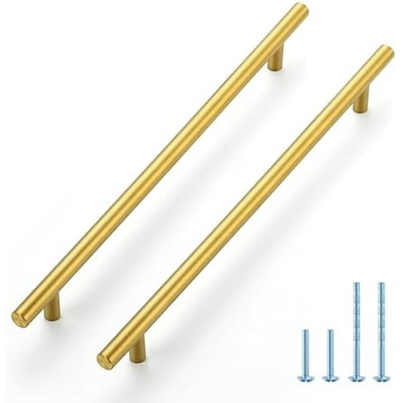 25 Pack 12-1/2 Inch Cabinet Pulls Kitchen Cabinet Handles with 10 Inch ...