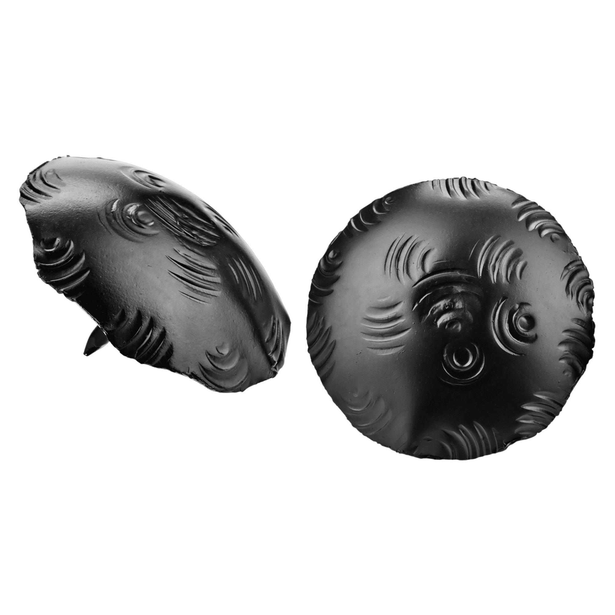 25 Pack 2 Inch Black Finish Decorative Door Nail Clavos By Borderland ...
