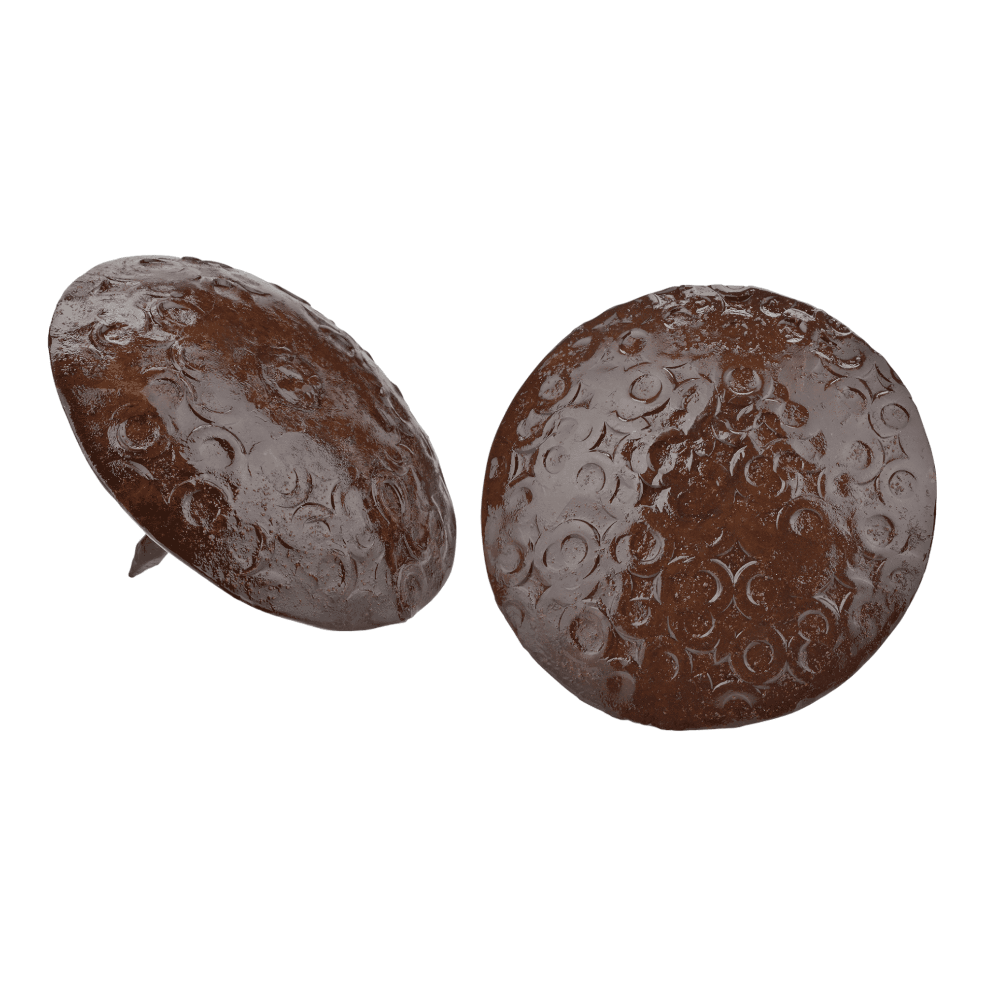 25 Pack 2 Inch Sealed Rusted Finish Decorative Door Nail Clavos By ...