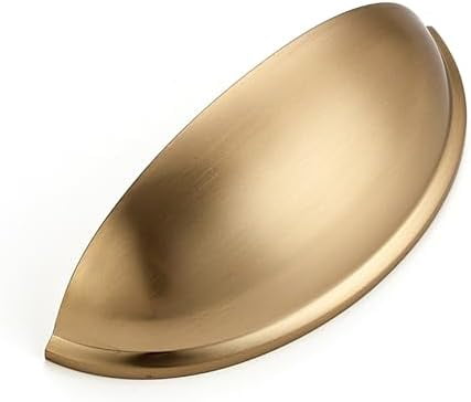 25 Pack 3" Drawer Pulls Champagne Bronze Cabinet Cup Pulls Kitchen ...