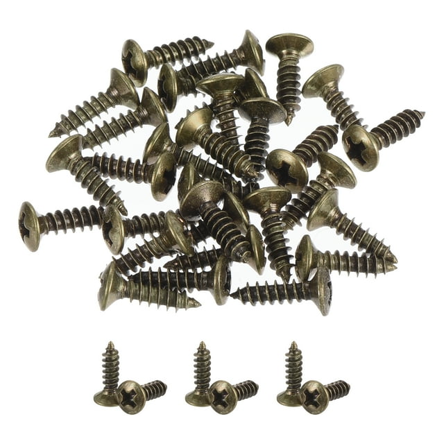 25 Pack 3MM Electric Guitar Bass Pickguard Screws Scratch Plate ...