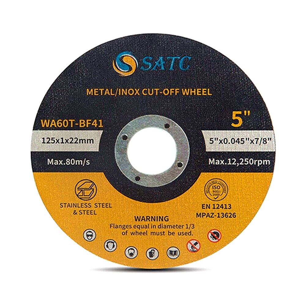 25 Pack 5 Inch Cut Off Wheels Metal Stainless Steel Angle Grinder 25 Pack 5 Inch Cut Off Wheels Metal Stainless Steel Angle Grinder