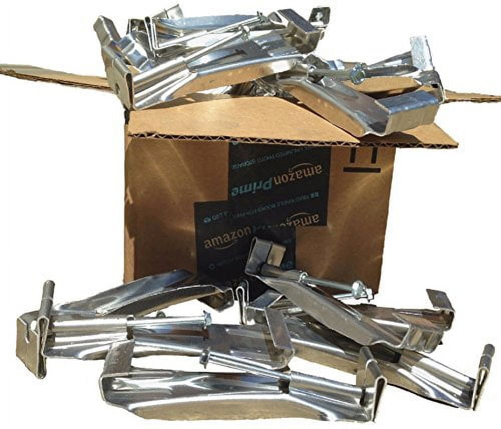 (25-Pack) 5 inch Premium Quick Hanger Hidden Rain Gutter Bracket with ...