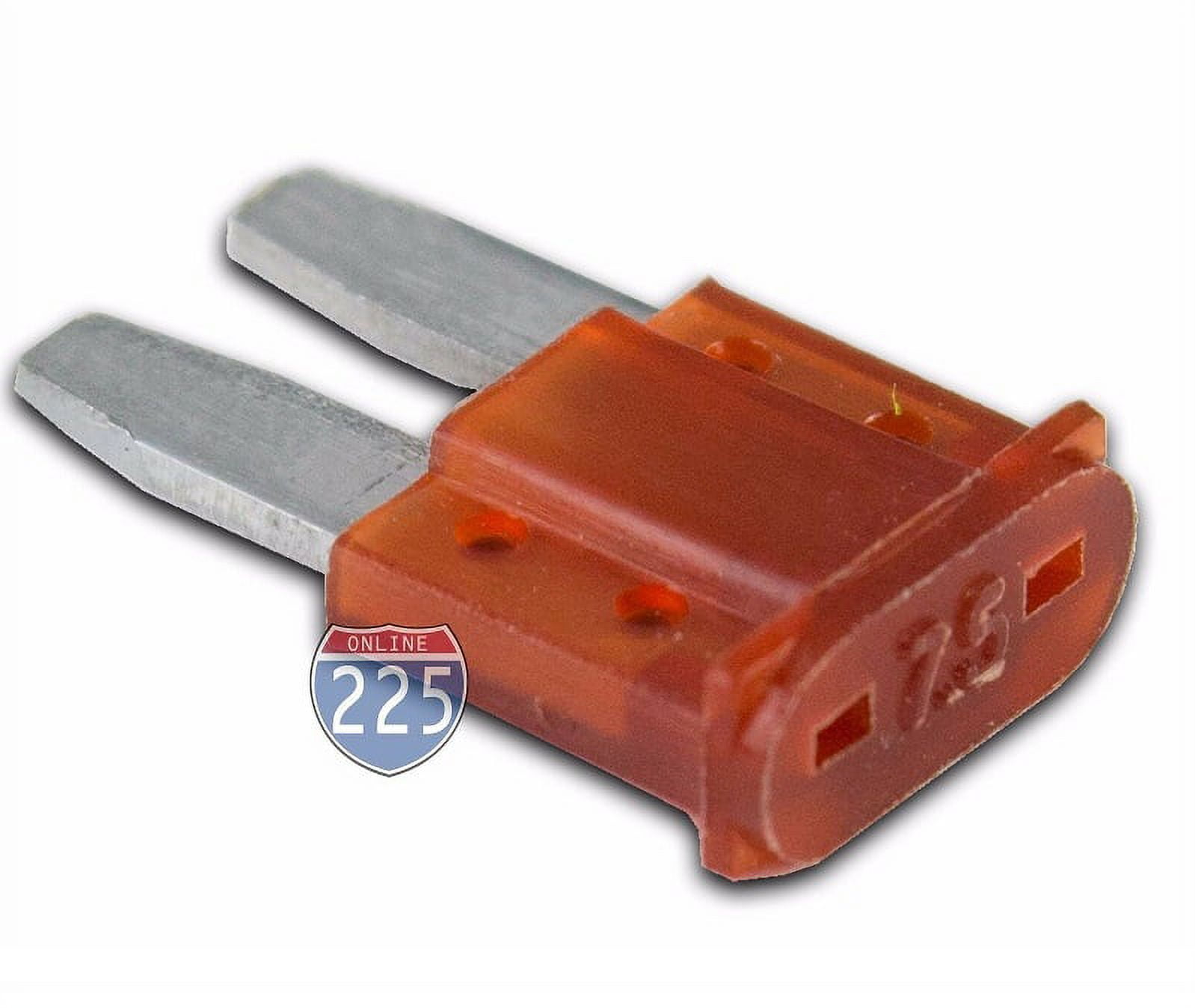 25 Pack 7.5 AMP APT ATR Micro2 Blade Fuse 7.5A Fuses Car Truck Boat ...