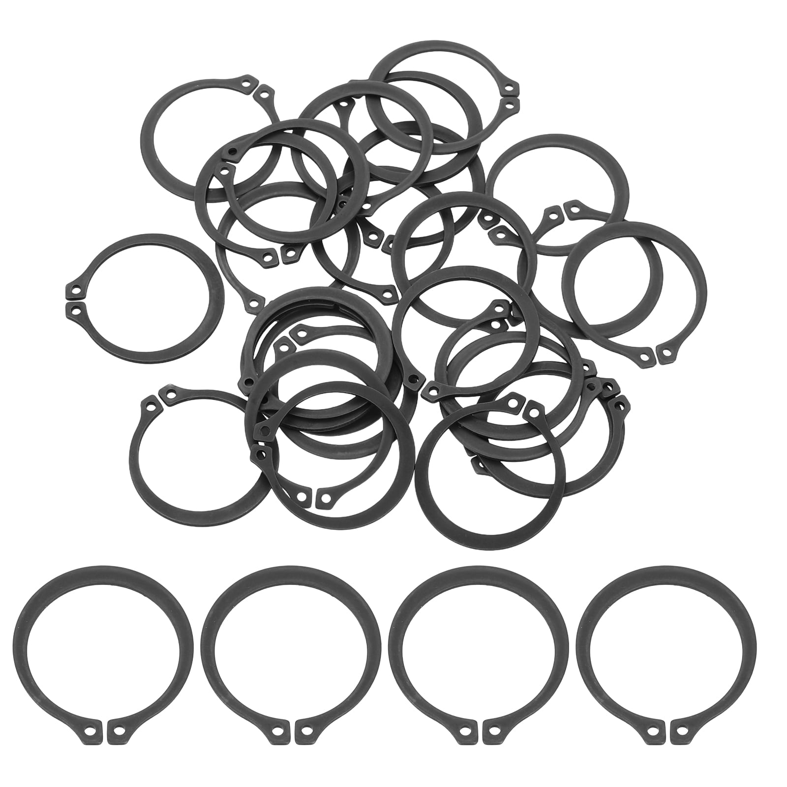 25 Pack 7/8" Internal Retaining Ring Circlip, 65 Mn Spring Steel ...
