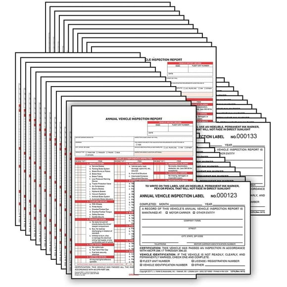 Dot Inspection Forms
