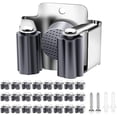 25 Pack Broom Holder Wall Mount, Mop and Broom Holder Wall Mount ...