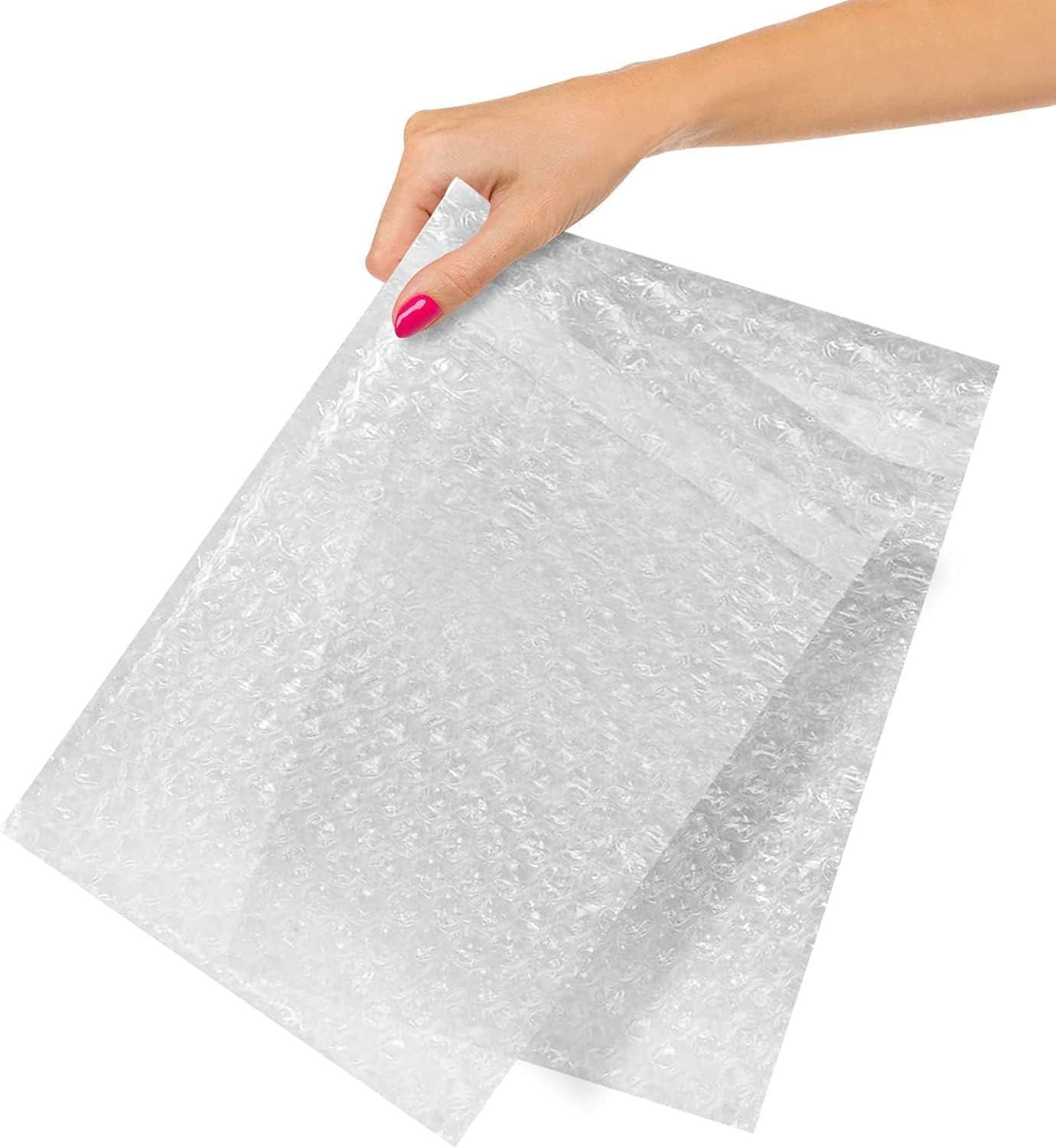 25 Pack Clear Bubble Bags 8x11.5 Self Seal Cushioning Envelopes ...