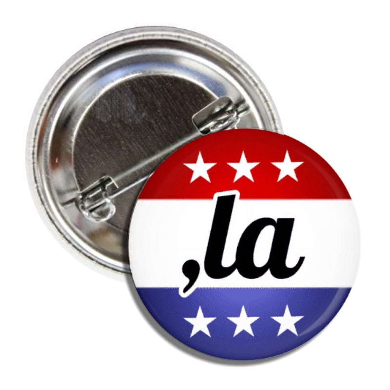 25 Pack - Comma La " , La" Red/White/Blue Stars Kamala Harris 2024 ...