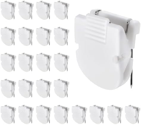 25 Pack Cubicle Clips for Fabric Walls, Cubical Accessories for Work ...