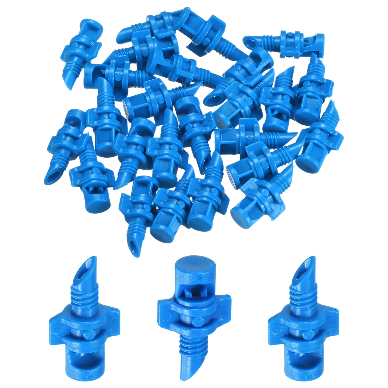 25-Pack Drip Irrigation Emitters, Adjustable 90 Degree Sprinkler Heads ...