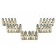 25 Pack Female 3Ghz F81 Barrel Connectors Fits All Coax Cables Wire Rg6 ...