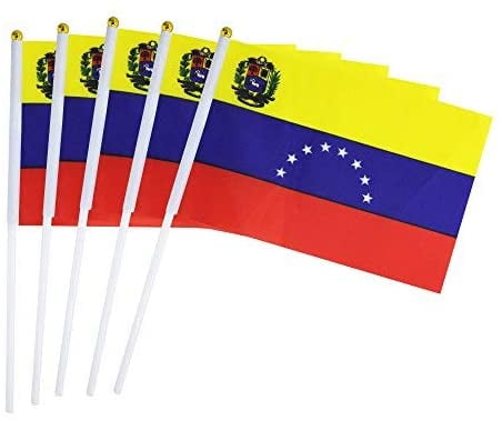 25 Pack Hand Held Small Mini Flag USA US Flag American Flag Stick Flag ...