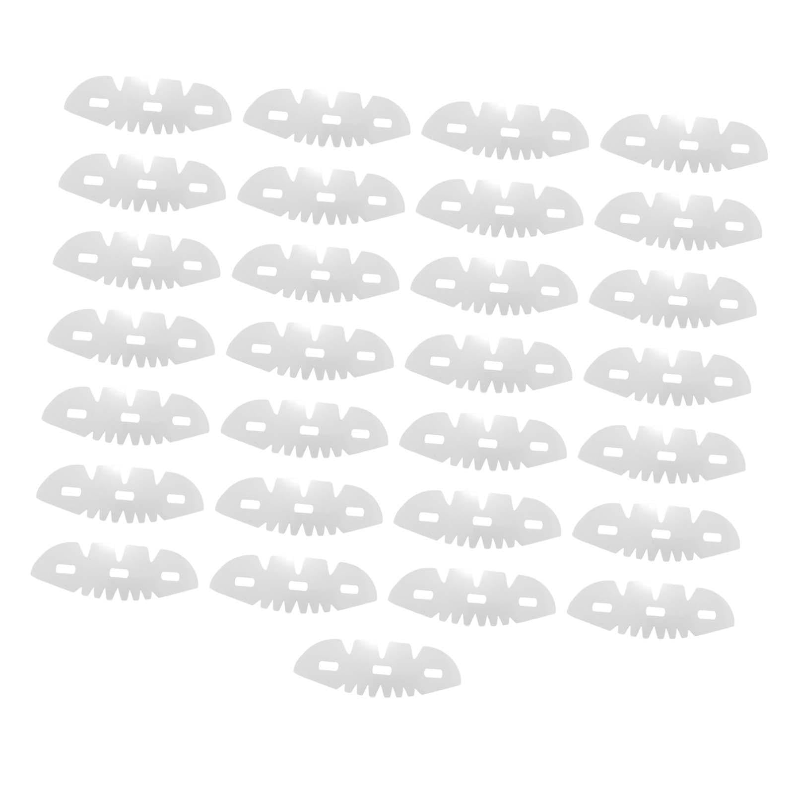 25 Pack Hat Crown Shapers Baseball Cap Inserts Hat Liners Flexible ...