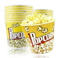 25 Pack Large Popcorn Buckets 85 oz Popcorn Tubs Popcorn Boxes ...