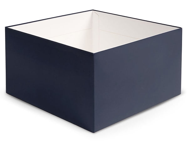 25 Pack, Matte Navy Blue Box Base, 10X10X5.5" for Food Packaging ...
