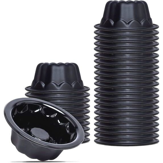 25-Pack Mini Cake Pans for Baking - 4 Inch Cake Pan Silicone Moldes ...