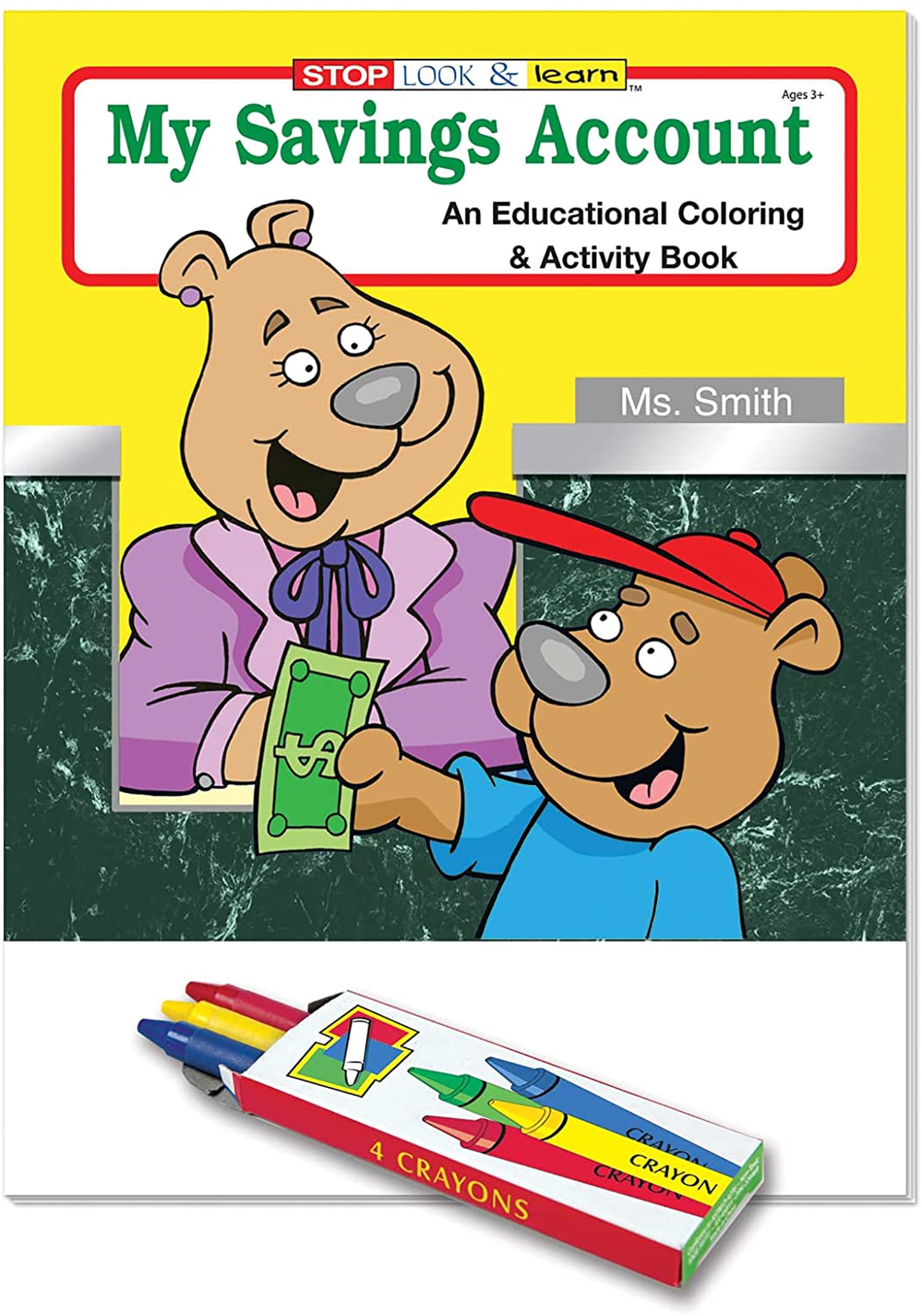 25 Pack - My Savings Account Kid's Coloring & Activity Books - Walmart.com