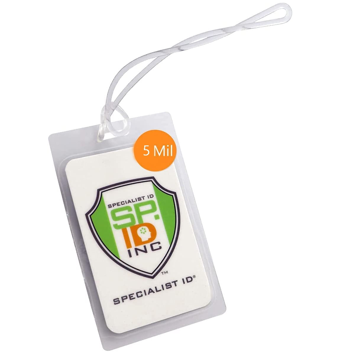 25 Pack - Premium 5 Mil Laminating Luggage Tag Pouches - Clear 2 ½ X 4 ...