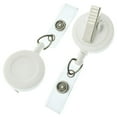 25 Pack - Retractable Badge Reels with Alligator Swivel Clip on Back by ...