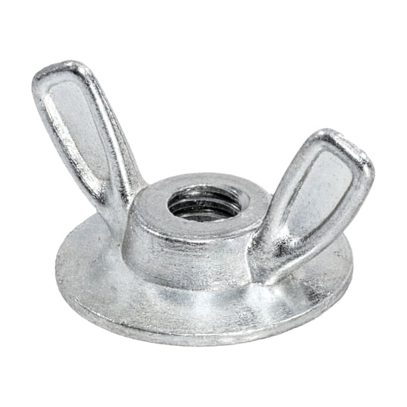 25 Pack Rok Hardware #1/4-20 Die Cast Stainless Steel Wing Nut with ...