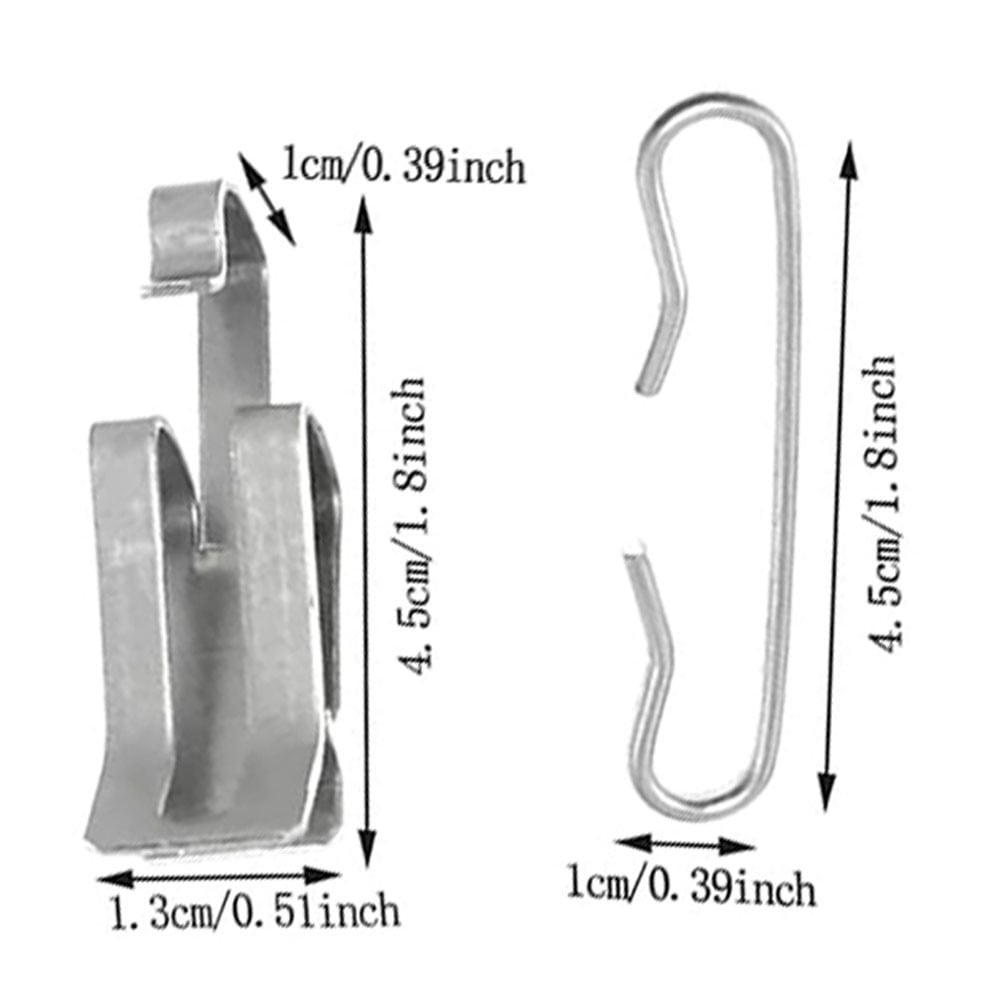 25 Pack Roof Heating Cable Clips Easy Install Prevent Ice Damage ...