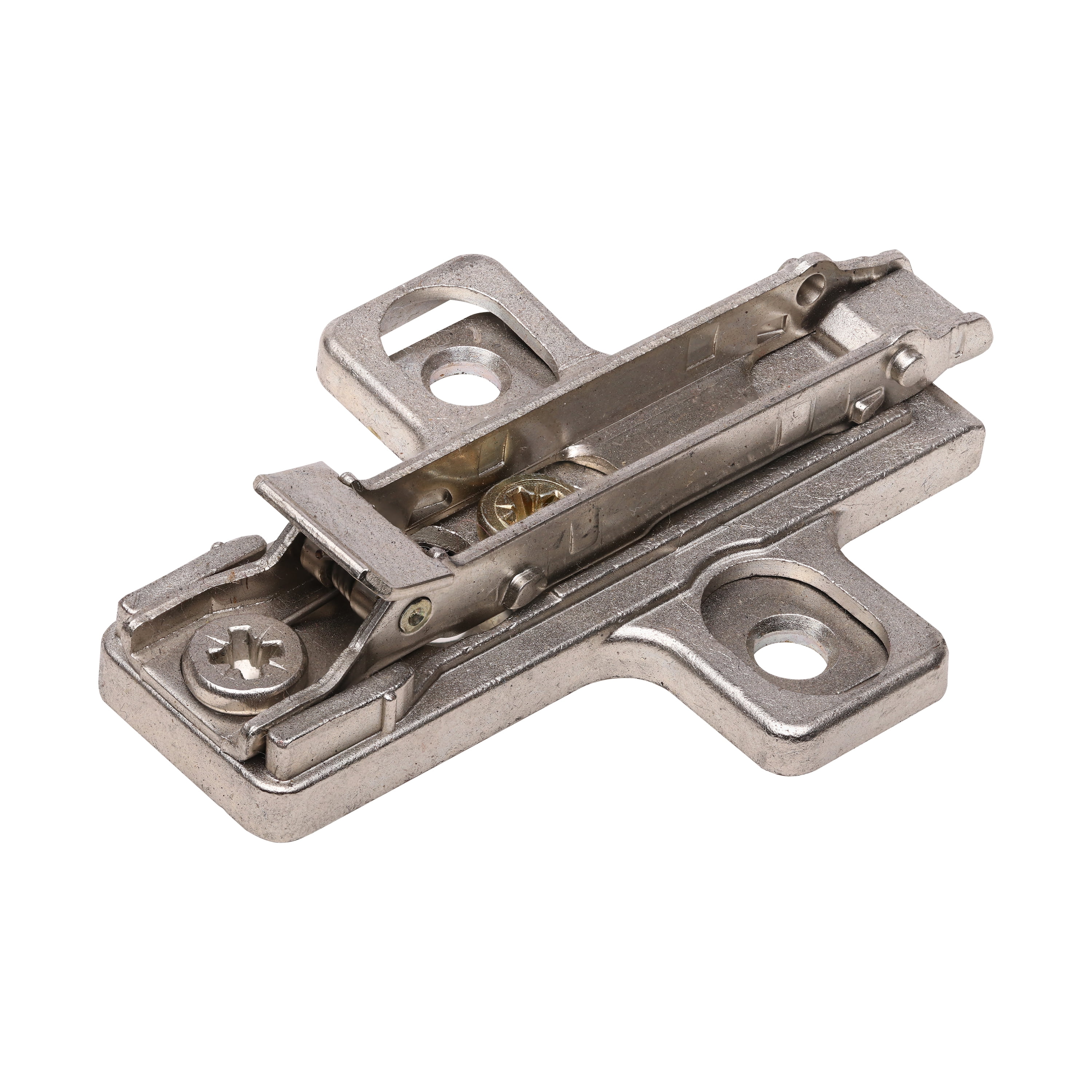 25 Pack Salice 2mm Die Cast Screw On Domi Frameless Hinge Mounting Plate - Walmart.com