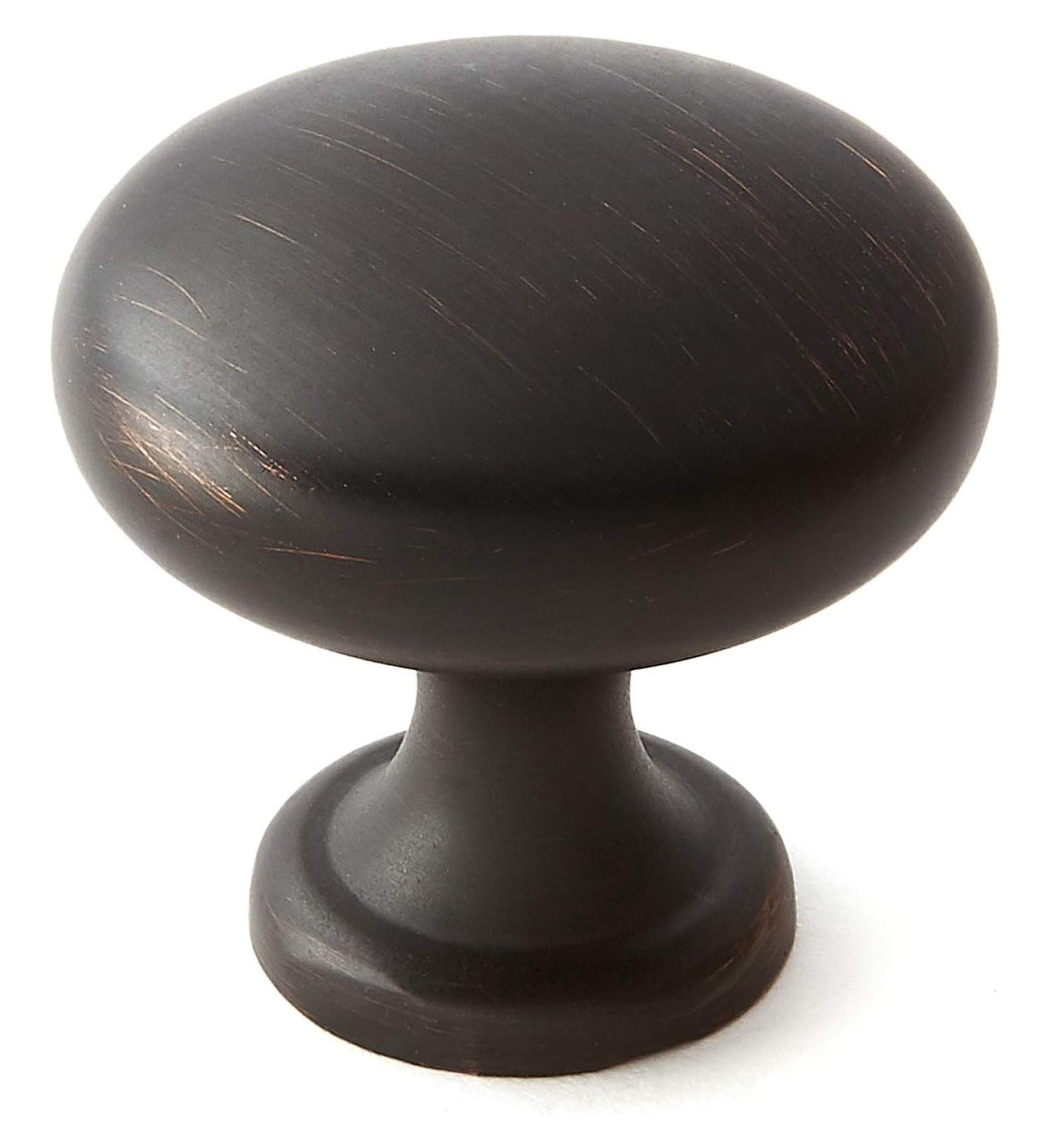 25 Pack Solid Round Kitchen Cabinet Knobs Pulls (1-1/8" Diameter) - Dresser Drawer/Door Hardware ...