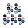 25 Pack - Vote Harris 2024 Political Campaign Pinback Buttons - 2.25 ...