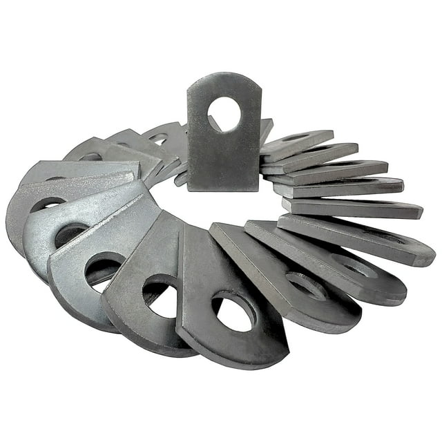 25 Pack - Welding Tabs Metal Weld On Steel Tab 1" x 1-1/2" x 1/8 ...