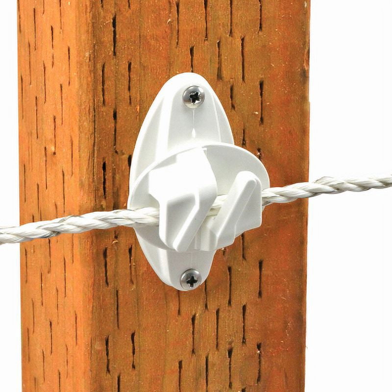 25 Pack White Wood Post Claw Insulator A Tough Impact Resistant In ...