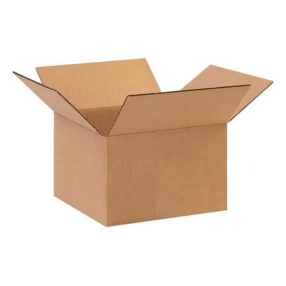 25 Pack of 10x10x6” Corrugated Cardboard Packing Shipping Mailing ...