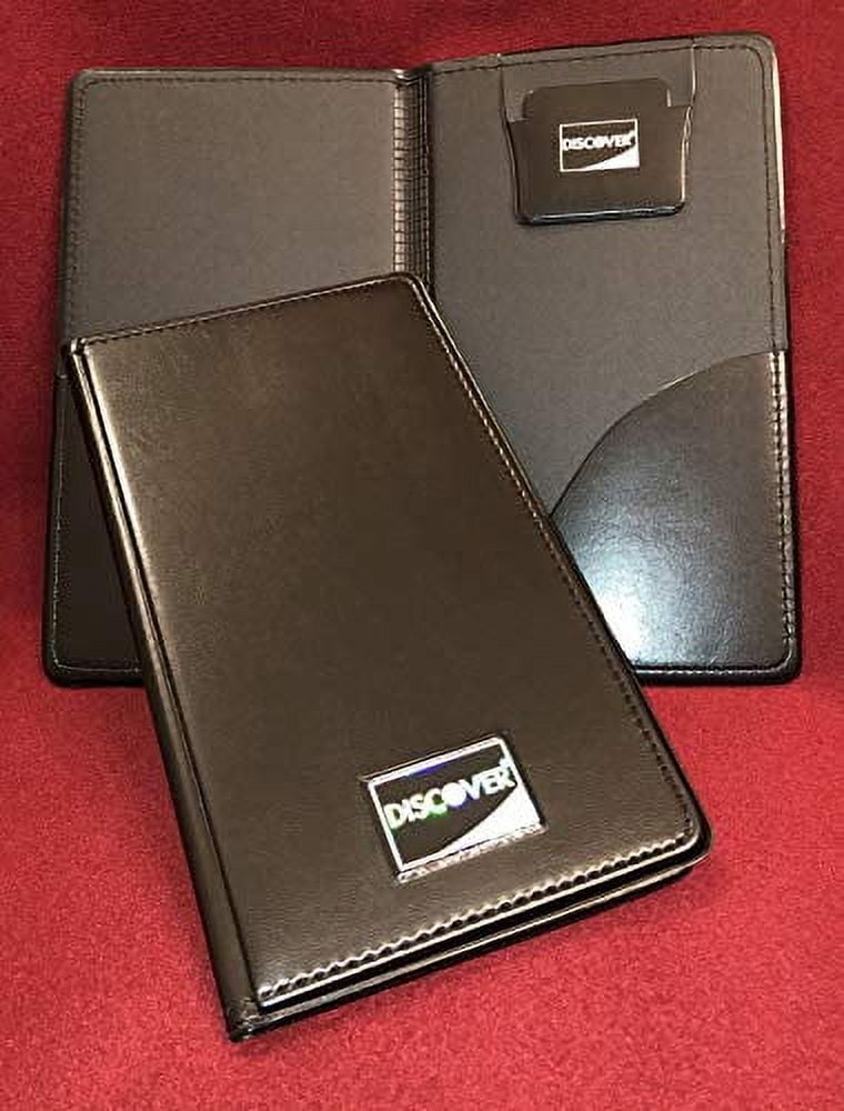 25 Pack of DISCOVER CARD Guest Check Presenters, Restaurant, WAITSTAFF ...